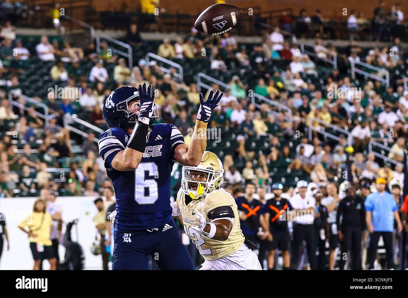 September 18,2025: Rice University wide receiver Drayden Dickmann (6 ...