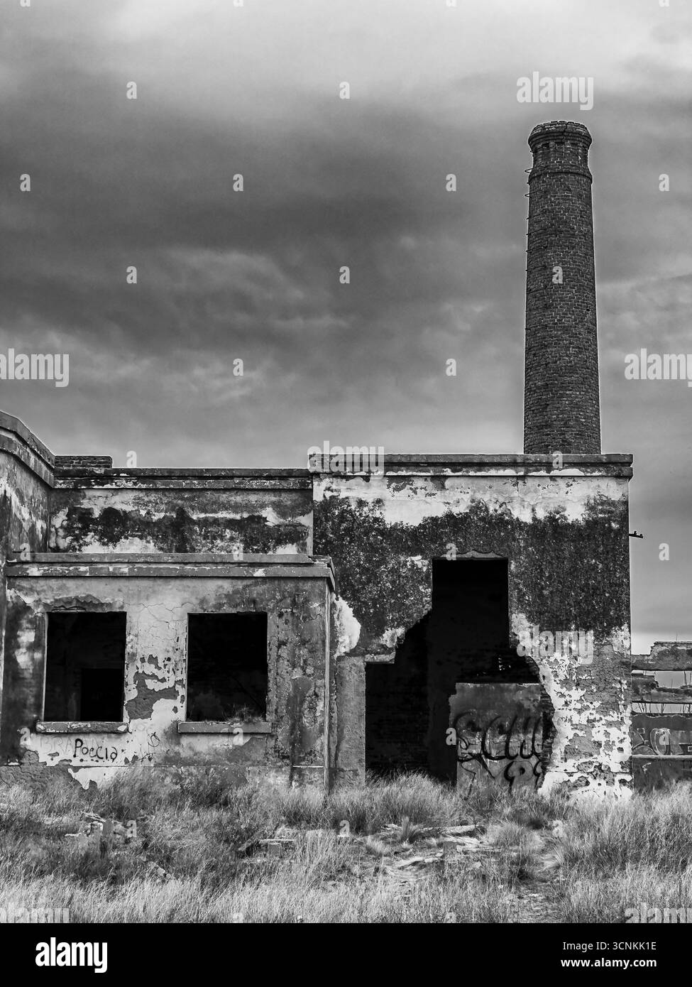 Ruins slaughterhouse in town hi-res stock photography and images - Alamy