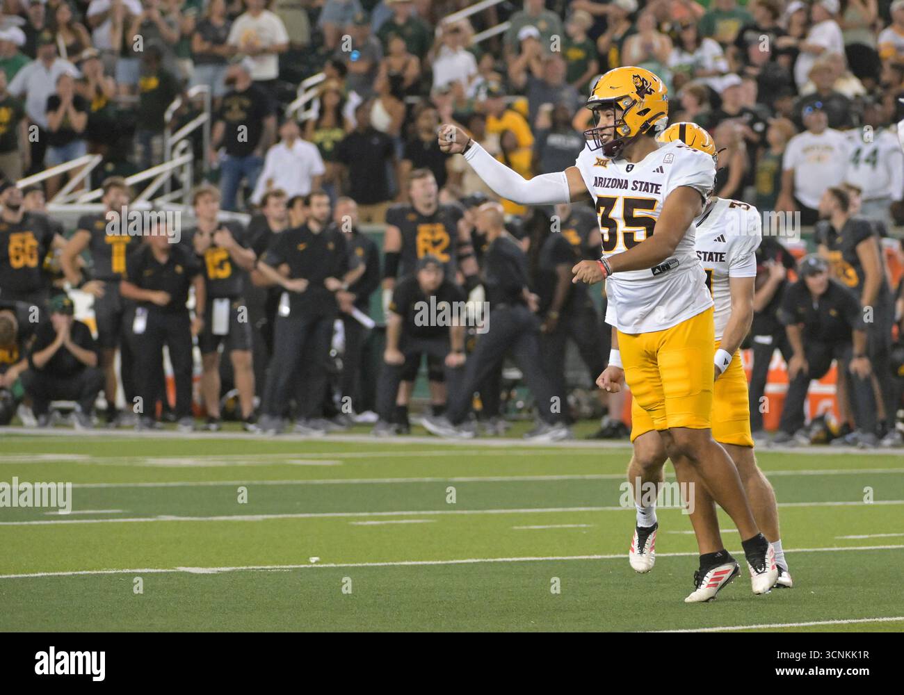 September 20, 2025 Arizona State Sun Devils place kicker Jesus Gomez ...