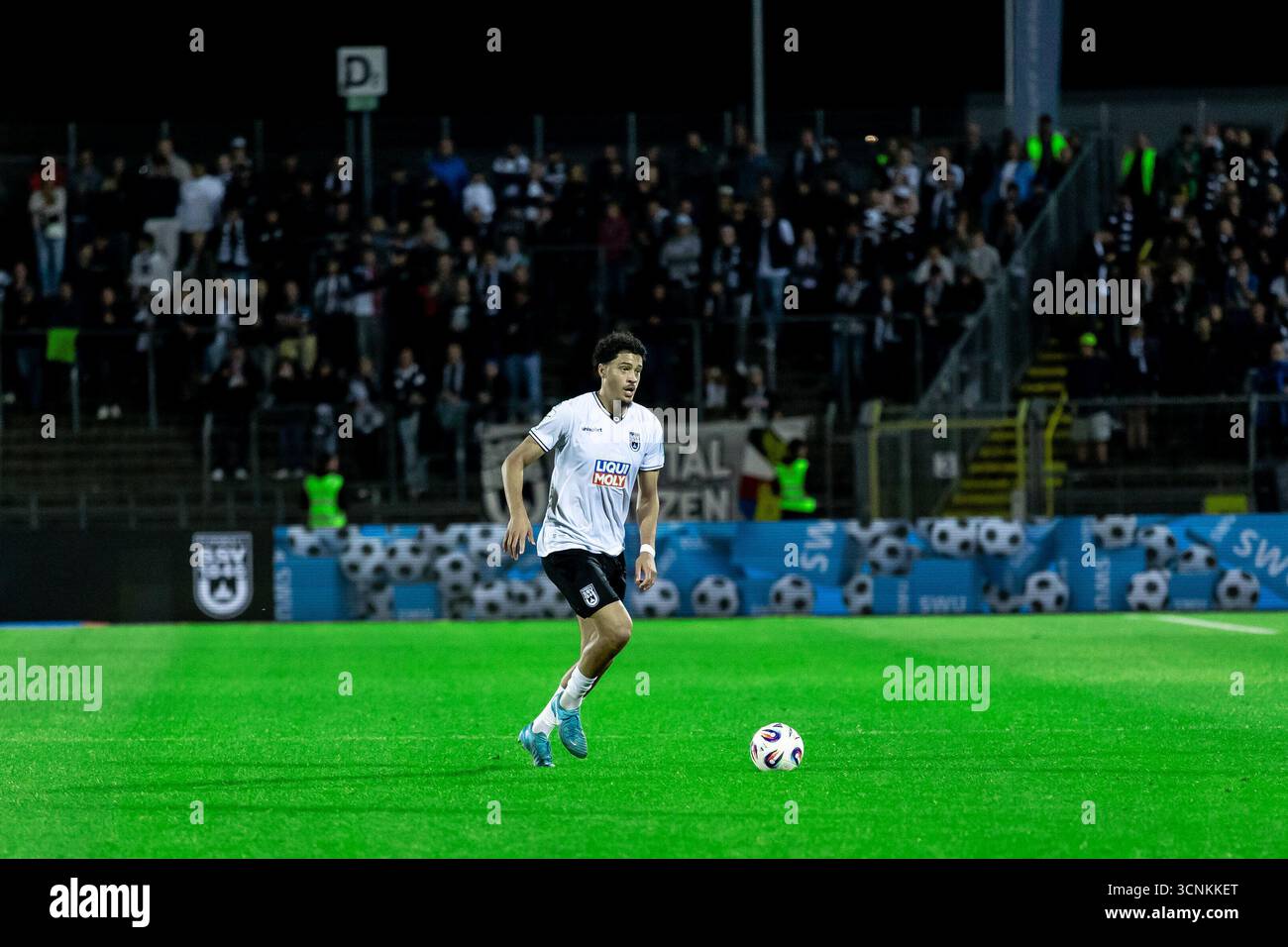 21.09.2025, Fussball, Saison 2025/2026, 3. Liga, Donaustadion Ulm, 7. Spieltag, SSV Ulm 1846 ...