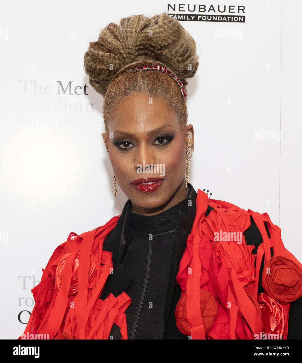 Laverne Cox attends the Metropolitan Opera opening night gala premiere ...
