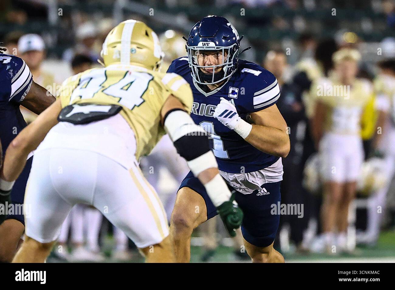 September 18,2025: Rice University defensive end Michael Daley (1 ...
