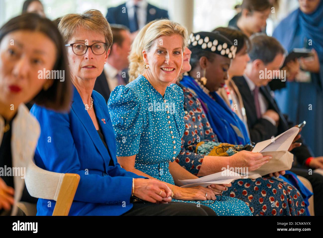 The Duchess of Edinburgh attends a UN Women panel event at the Women's ...
