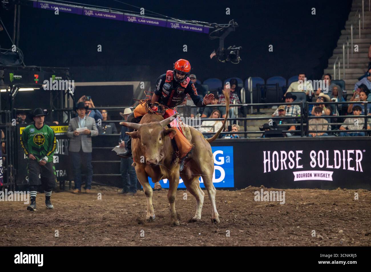 Kansas City Outlaws' Heitor Santos Ferreira rides Rocket Man in game 6 ...