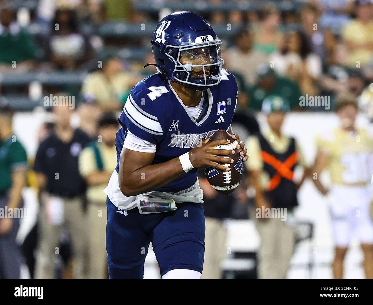 September 18,2025: Rice University quarterback Chase Jenkins (4 ...