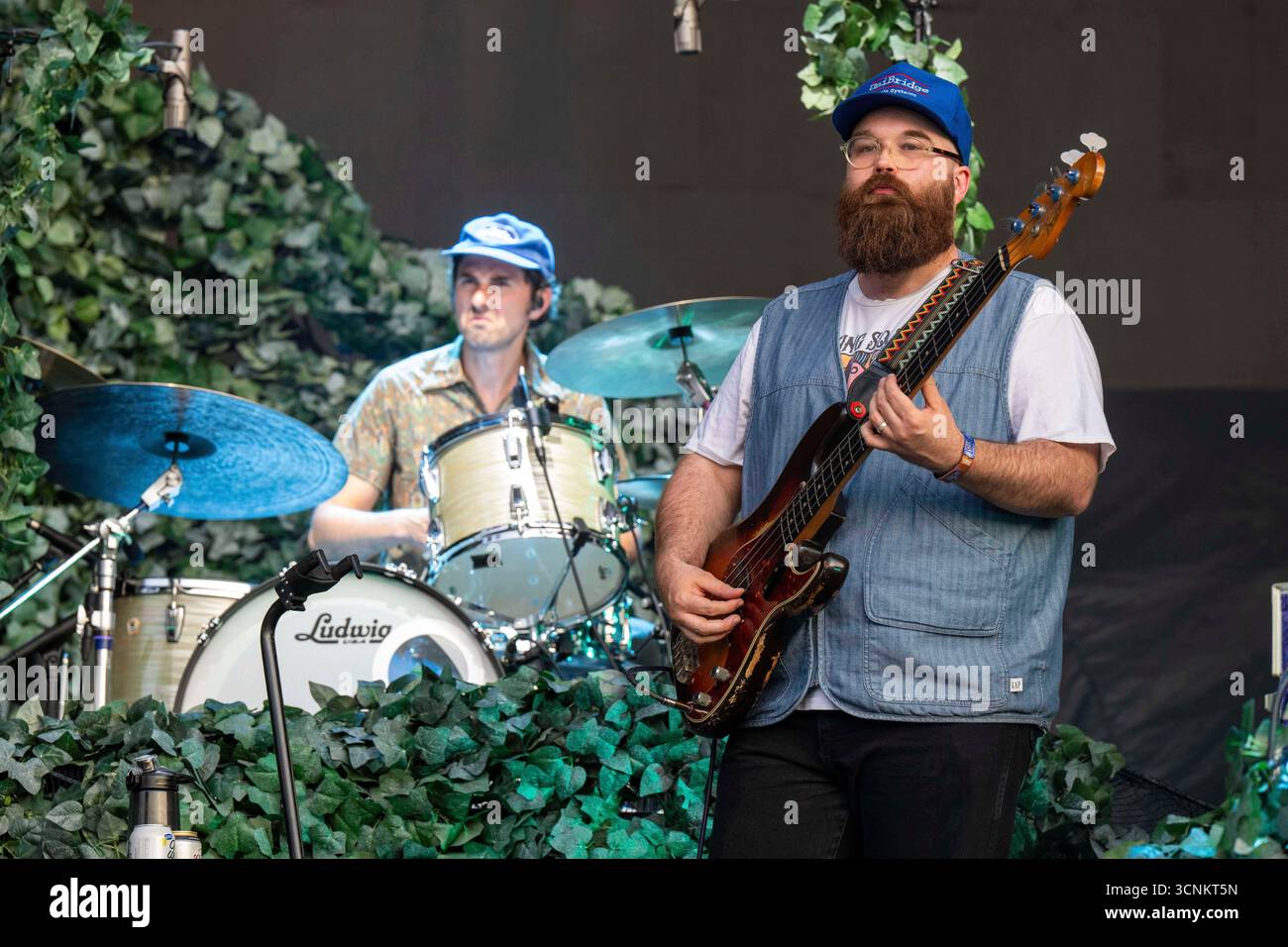 Zac Cockrell, of Alabama Shakes, performs during the Shaky Knees Music ...