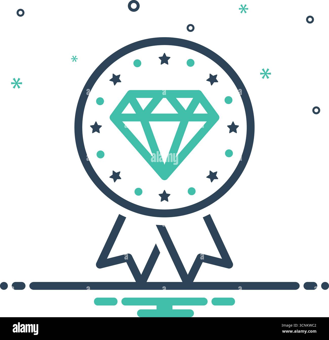 Premium quality badge diamond Cut Out Stock Images & Pictures - Alamy