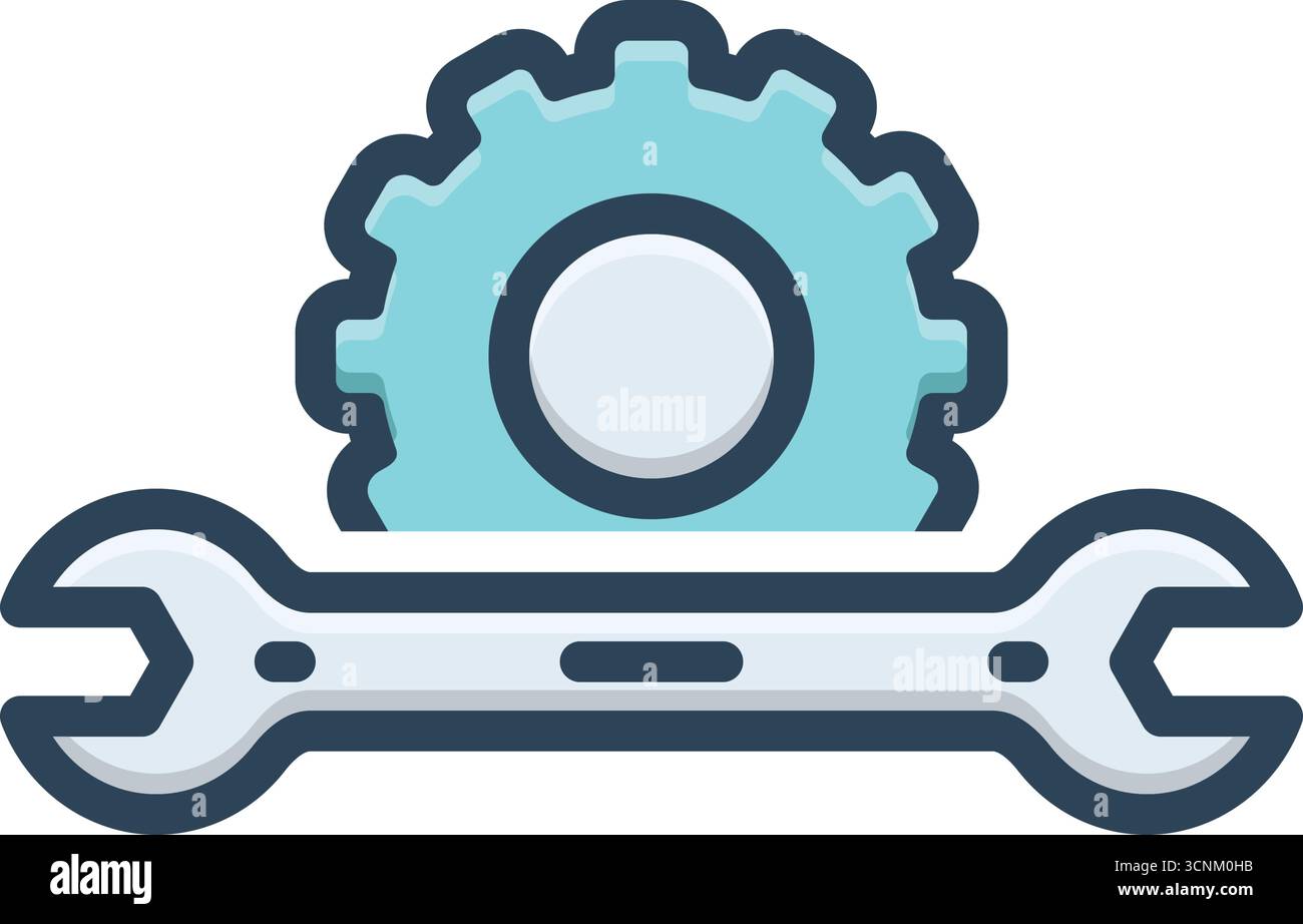 Icon management tools Cut Out Stock Images & Pictures - Alamy