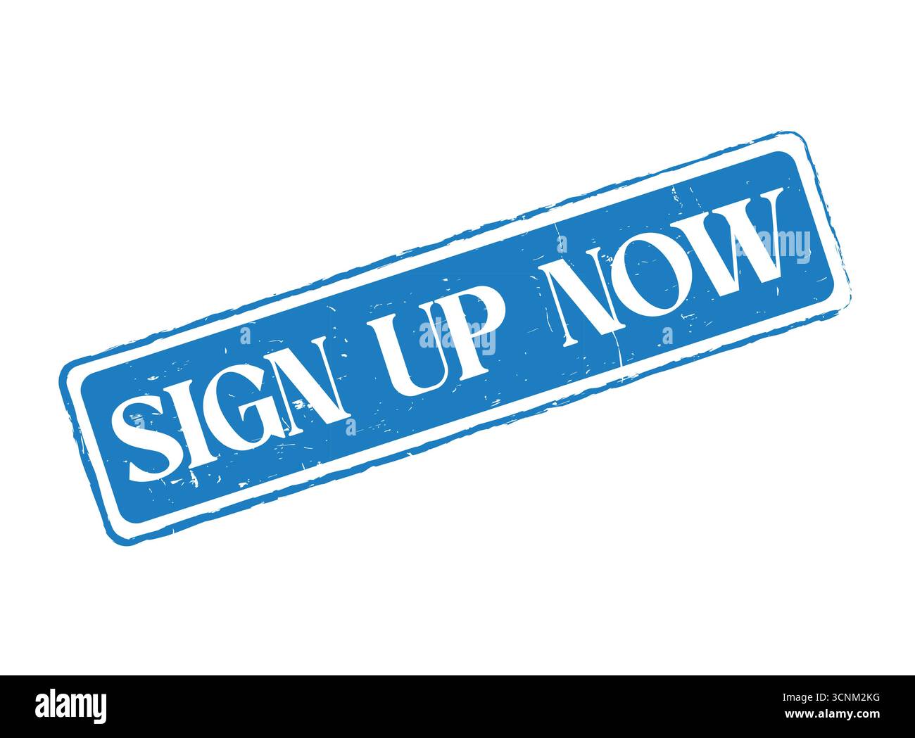 A Sign Up Now Rubber Stamp Seal for Online Registration and Membership ...
