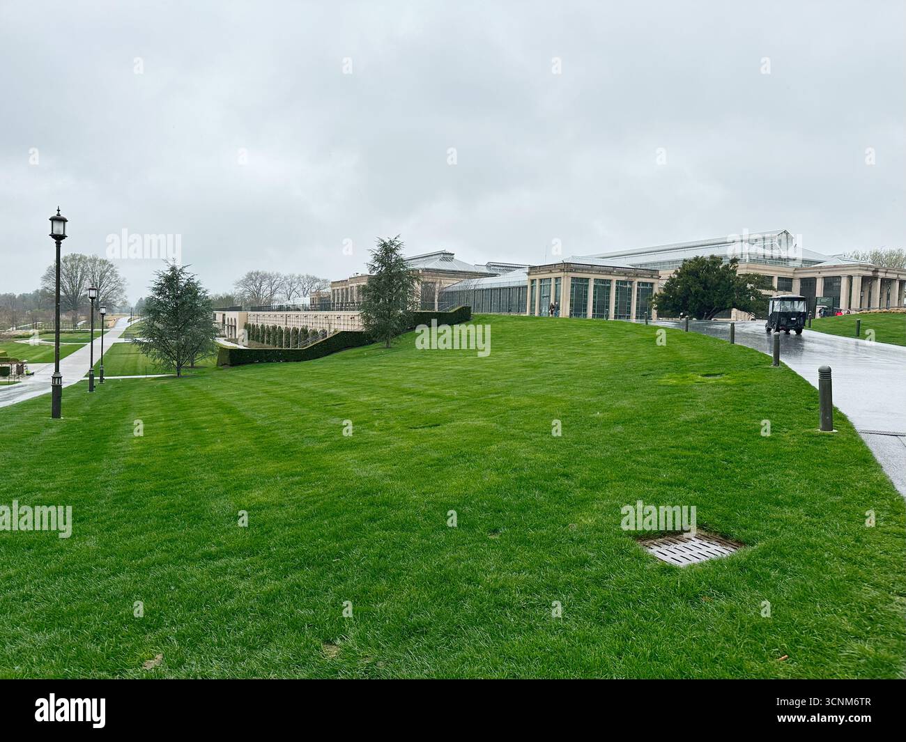 Kennett Square, Pennsylvania, USA - April 15, 2025: Wide view of a ...