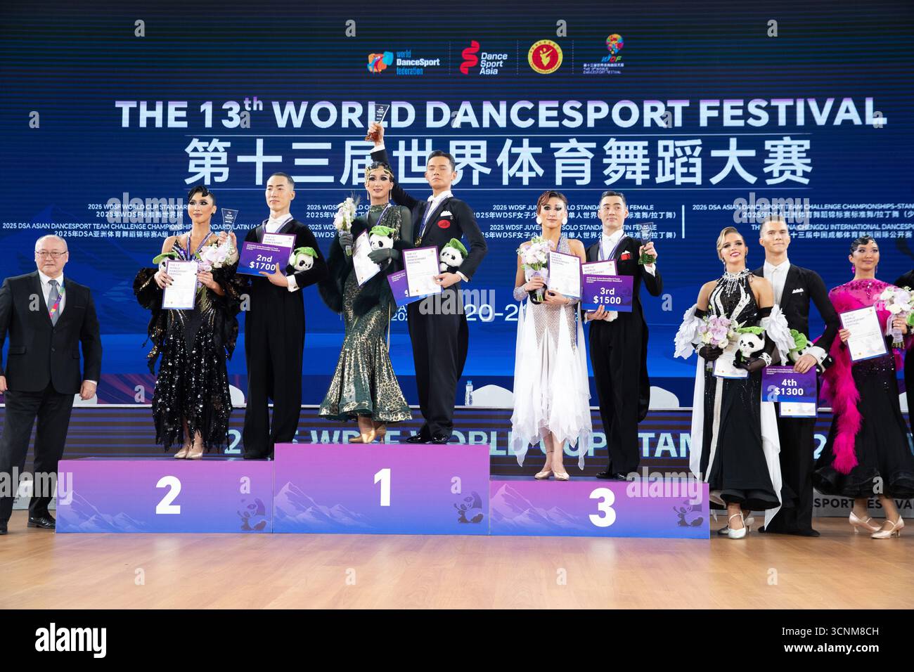 Chengdu,China.21th September 2025. The 2025 DSA Asian DanceSport ...