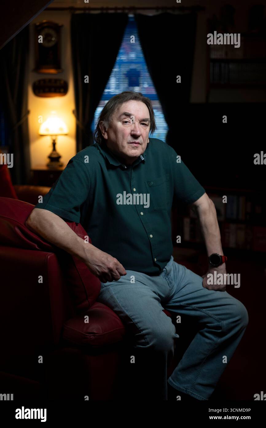 Ivan Dunne at home in Carshalton, his brother PC Patrick Dunne was ...