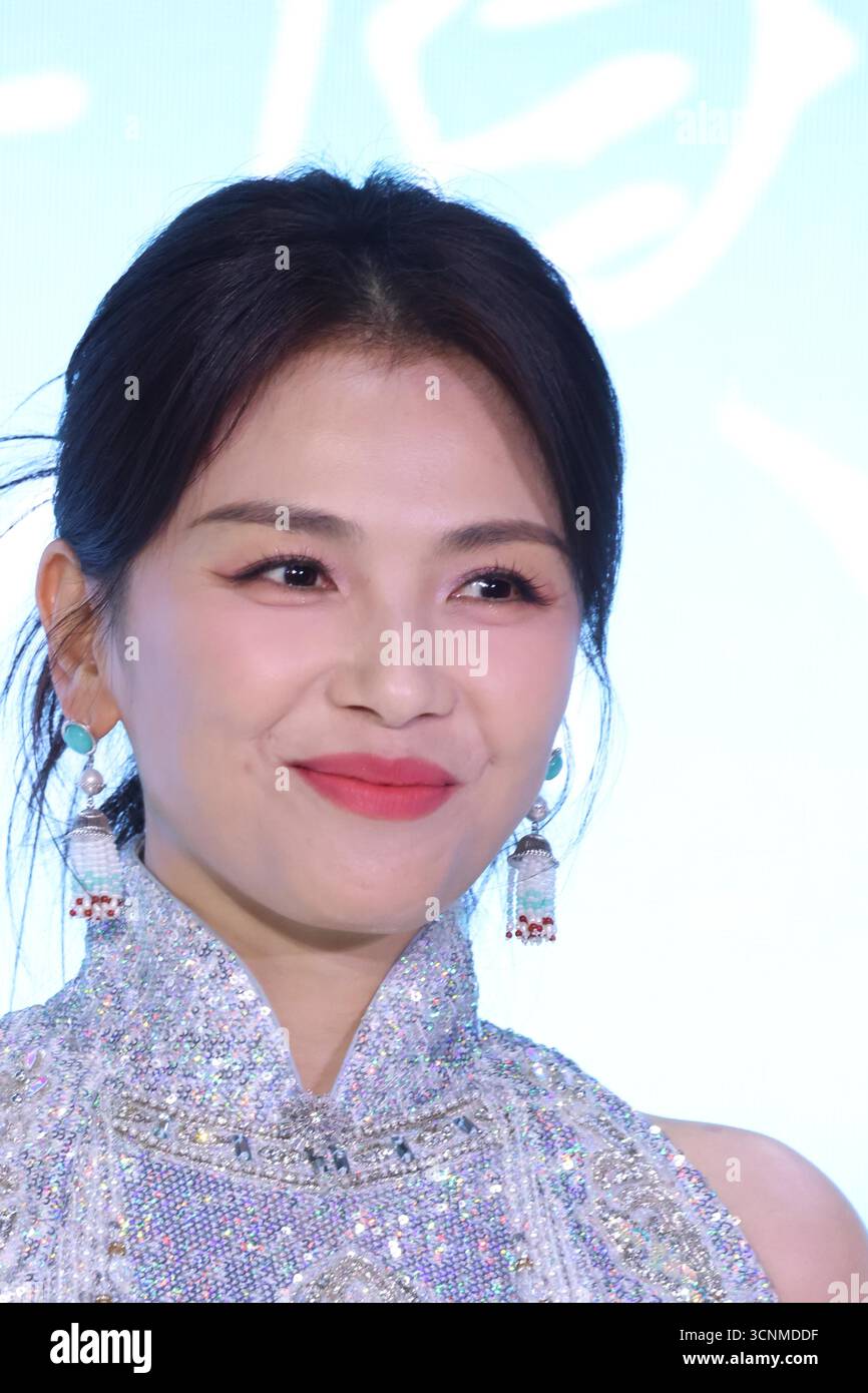 Chinese actress Liu Tao attends an activity in Shanghai, China, 19 ...