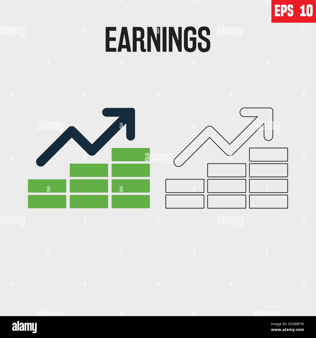 Income earnings Stock Vector Images - Alamy