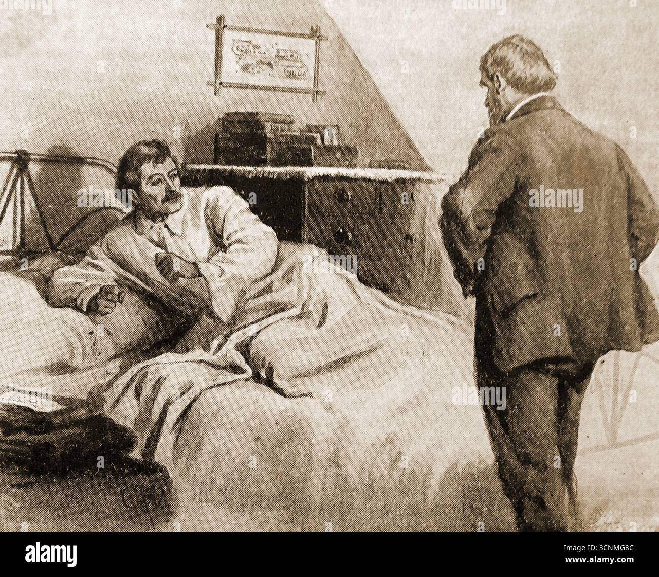 Victorian doctor visiting patient hi-res stock photography and images ...