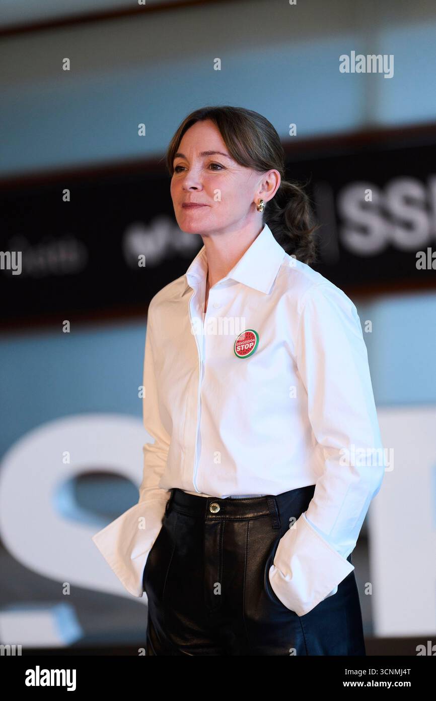September 22, 2025, Madrid, Madrid, Spain: Nagore Aramburu attended ...