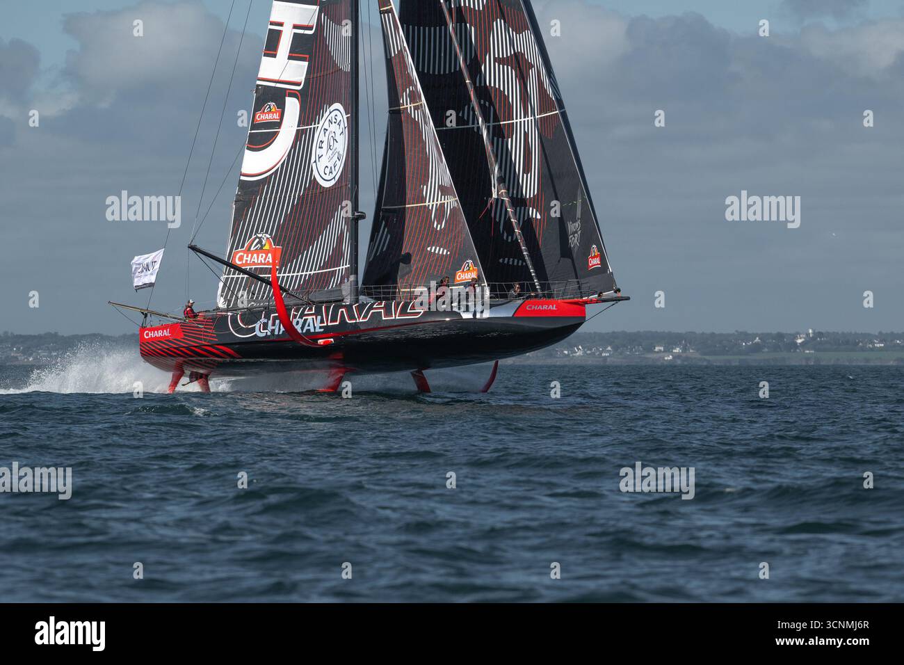 Jérémie Beyou, Morgan Lagravière, Imoca Charal during the Défi Azimut ...