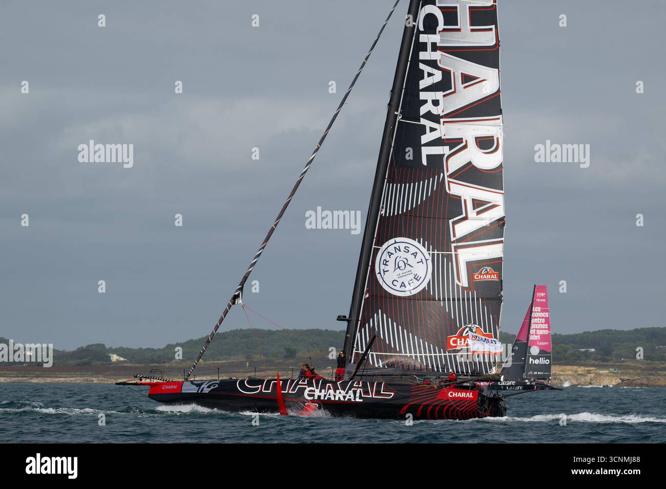 Jérémie Beyou, Morgan Lagravière, Imoca Charal during the Défi Azimut ...