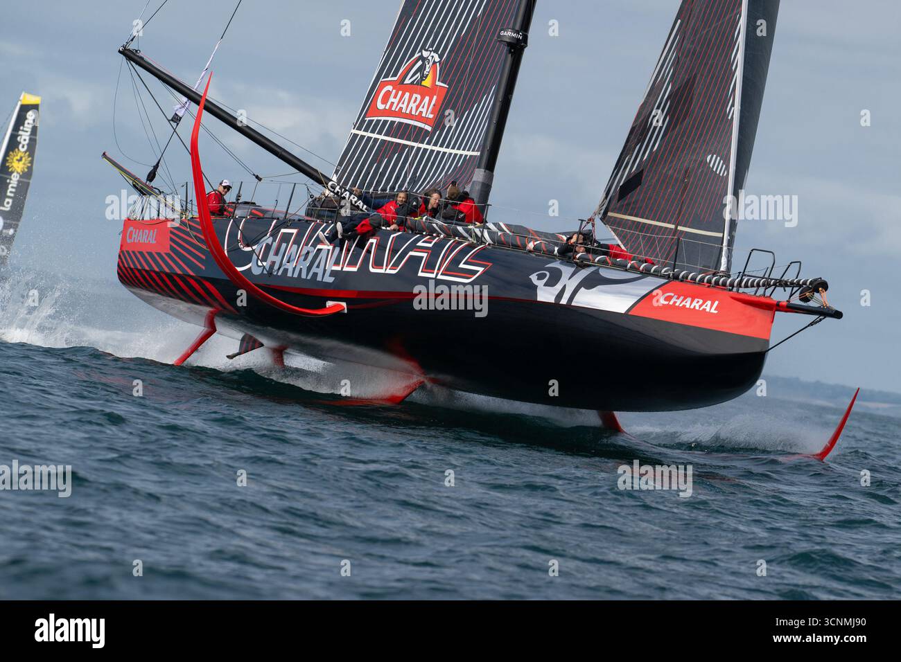 Jérémie Beyou, Morgan Lagravière, Imoca Charal during the Défi Azimut ...