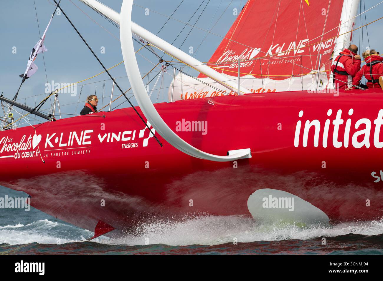 Samantha Davies, Violette Dorange, Imoca Initiatives-Cœur during the ...