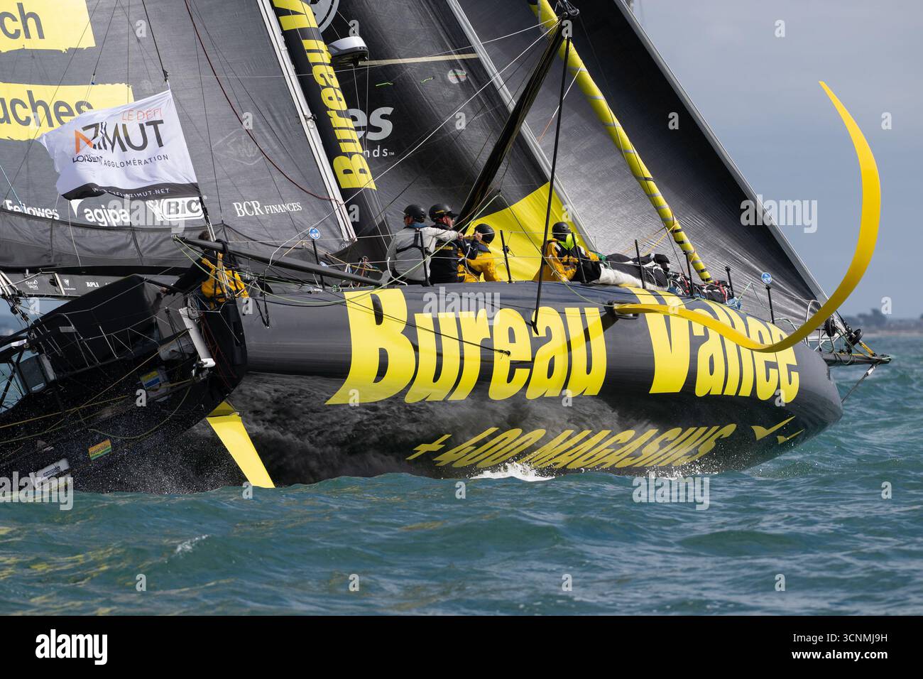 Louis Burton, Clément Commagnac, Imoca Bureau Vallée during the Défi ...