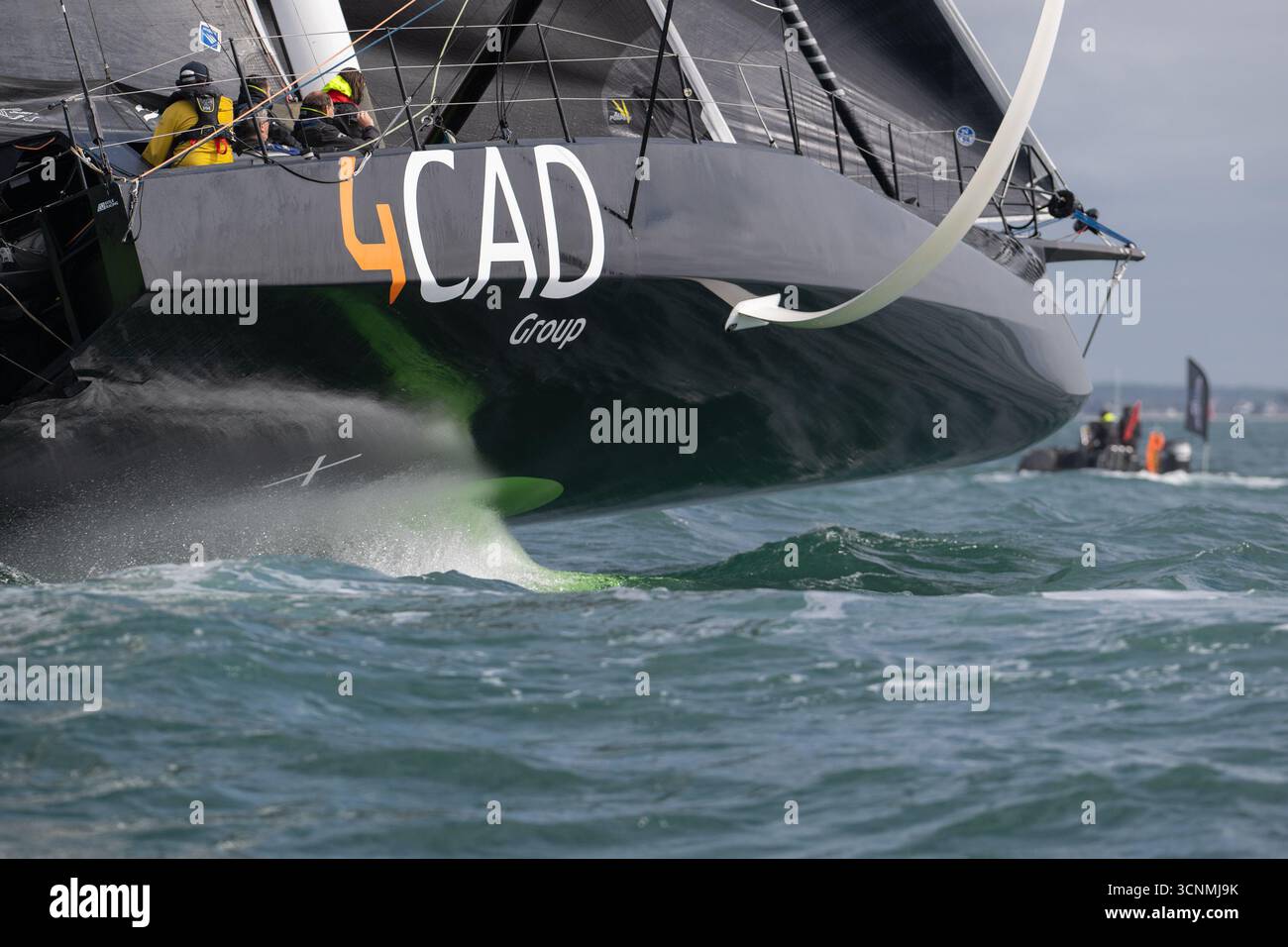 Benjamin Dutreux, Arnaud Boissières, Imoca 4CAD - La Mie Câline during ...