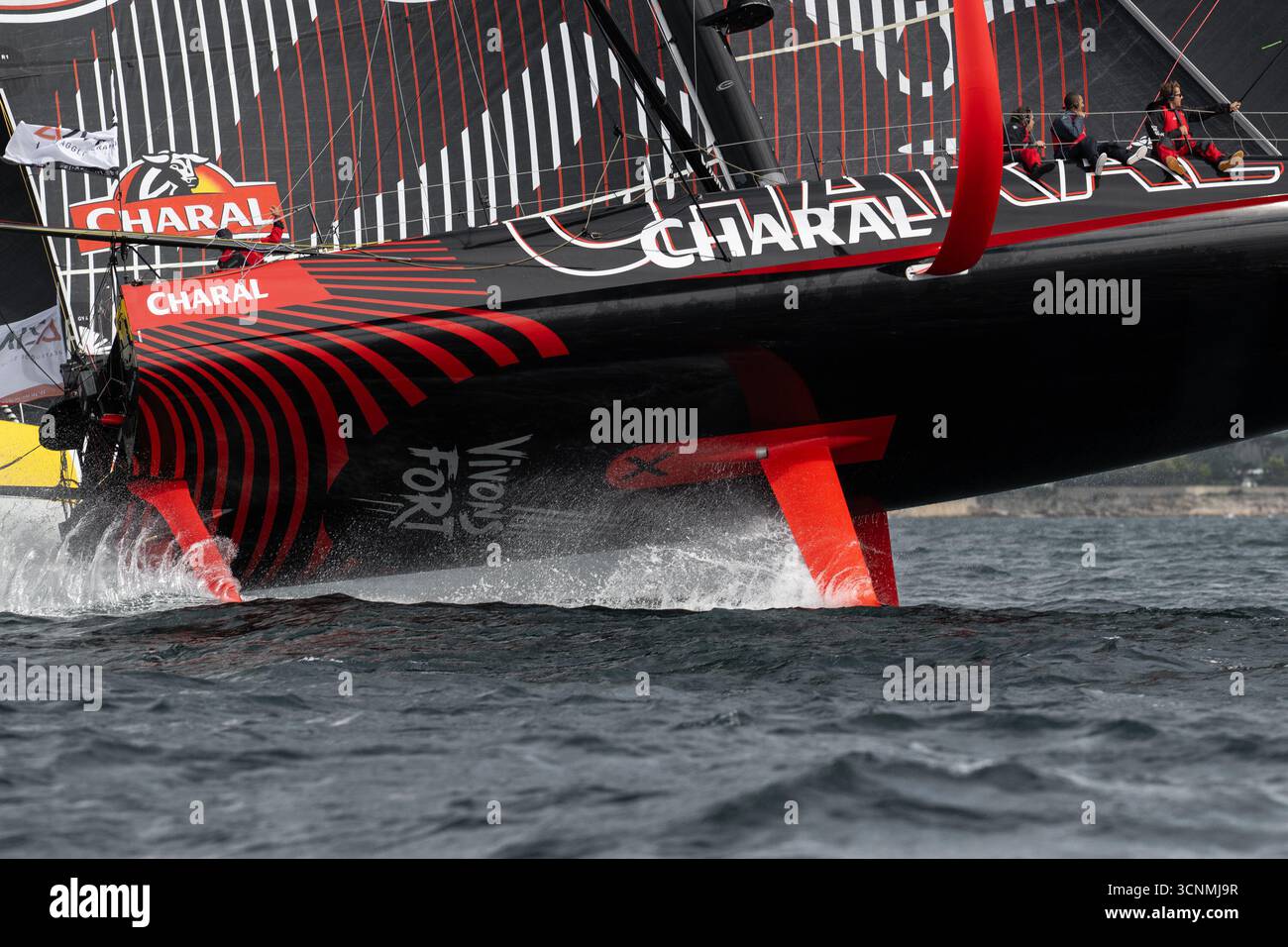 Jérémie Beyou, Morgan Lagravière, Imoca Charal during the Défi Azimut ...