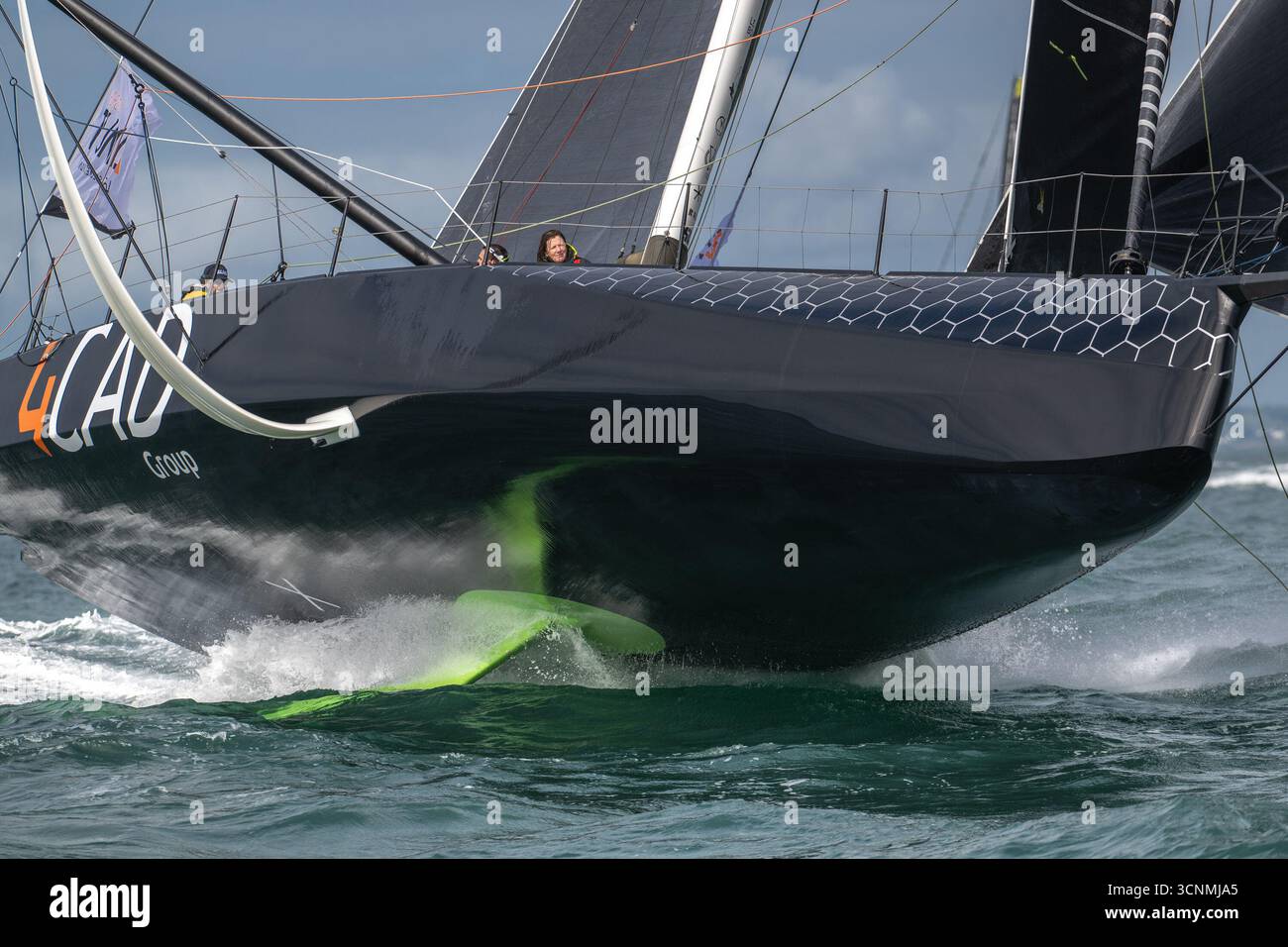 Benjamin Dutreux, Arnaud Boissières, Imoca 4CAD - La Mie Câline during ...