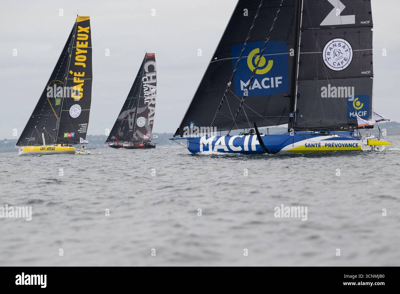 Sam Goodchild, Loïs Berrehar, Imoca MACIF Santé Prévoyance during the ...