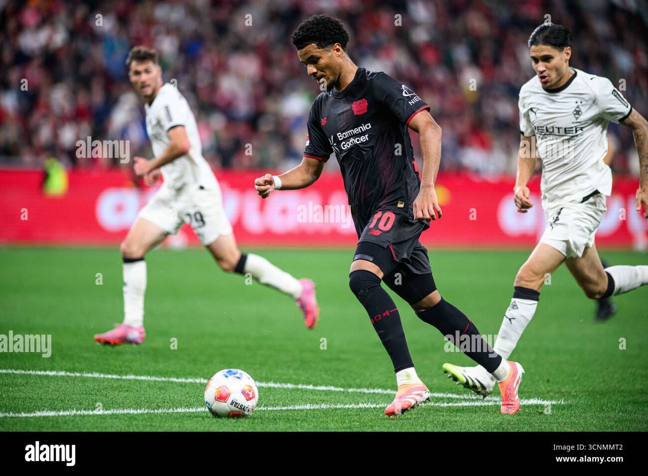 LEVERKUSEN, GERMANY - 21 SEPTEMBER, 2025: Malik Tillman - The Bundesliga match Bayer 04 ...