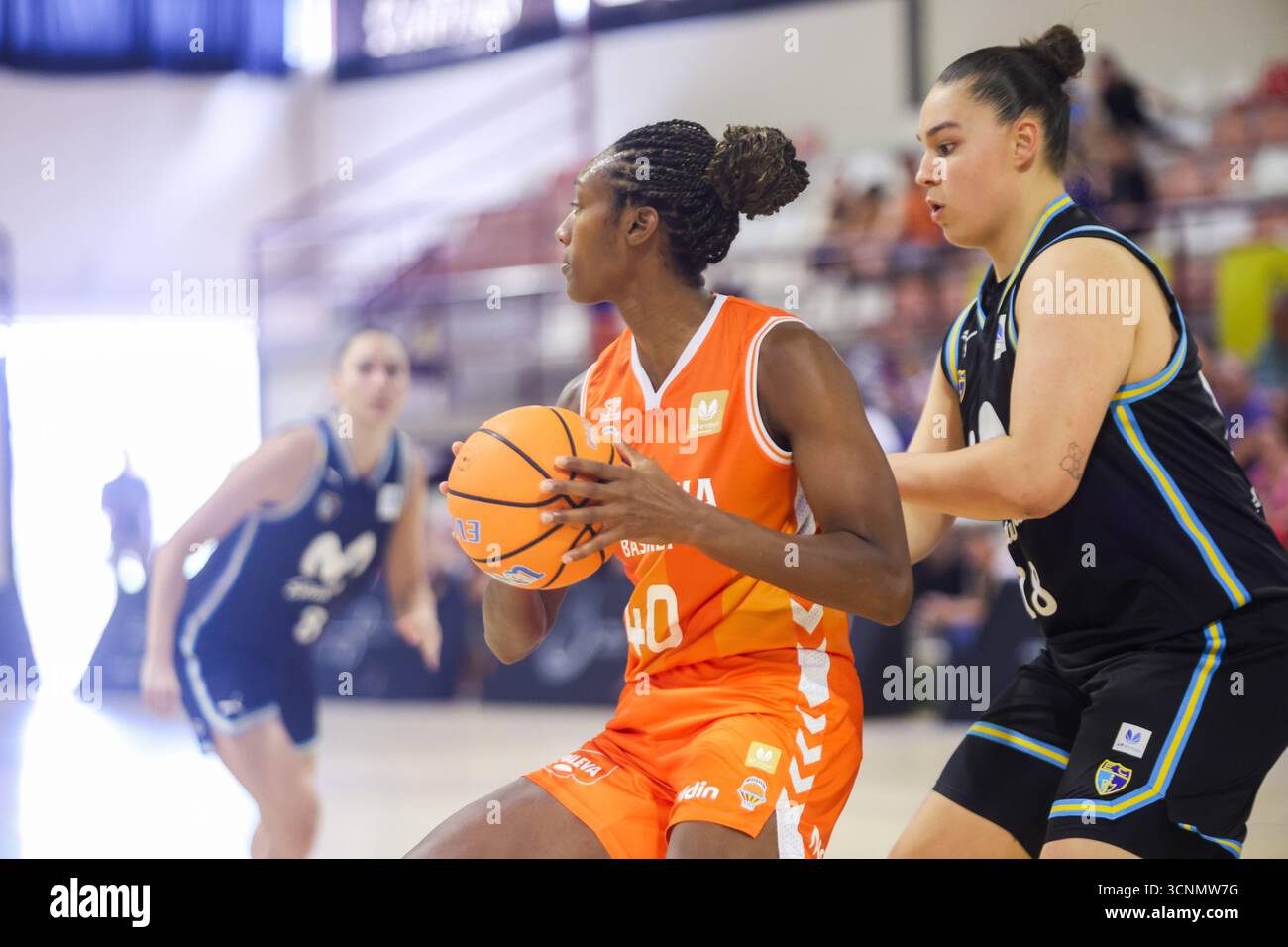 Kayla Alexander of Valencia Basket Stock Photo - Alamy