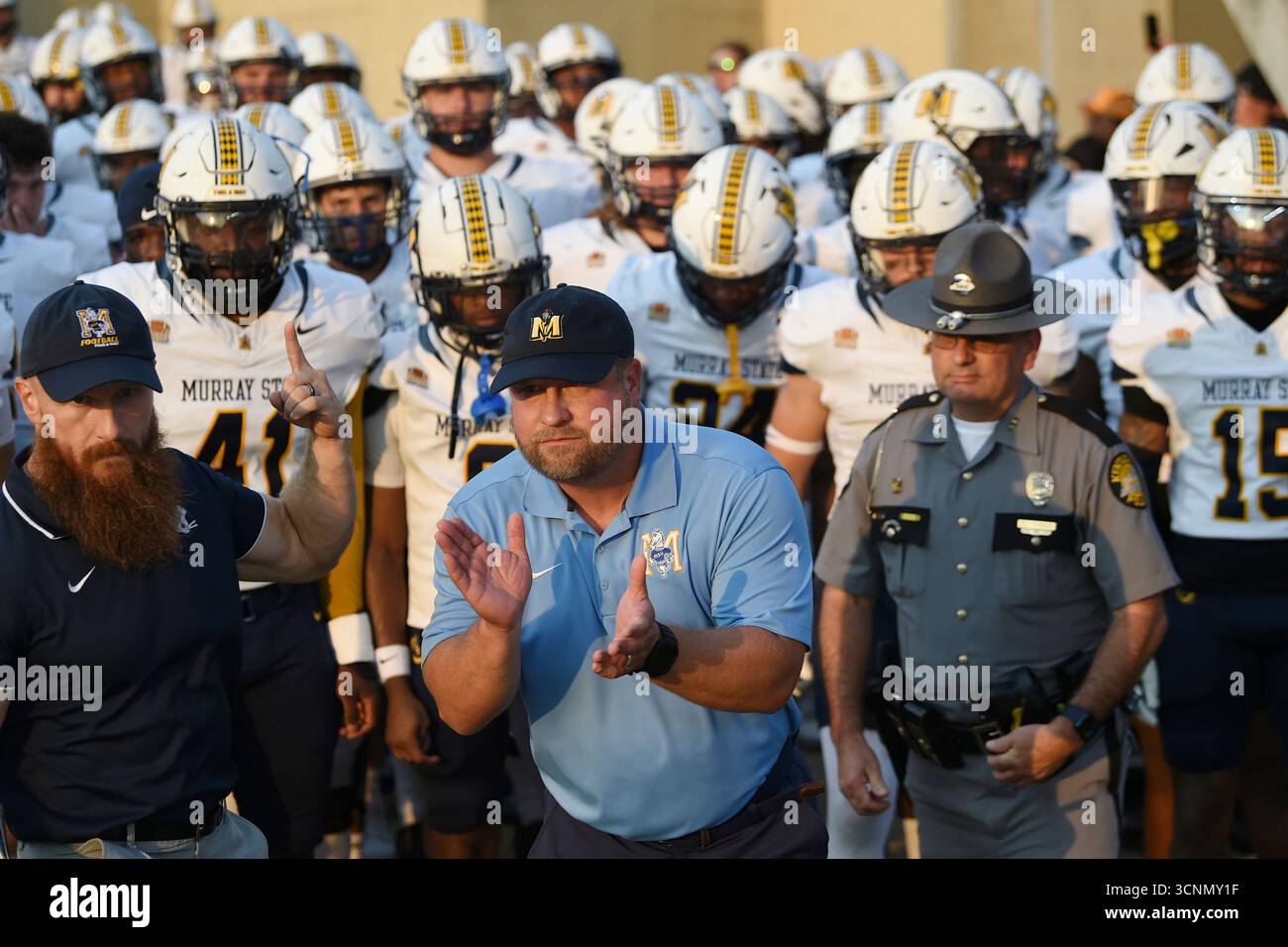 JACKSONVILLE, AL - SEPTEMBER 20: Head coach Jody Wright of the Murray ...