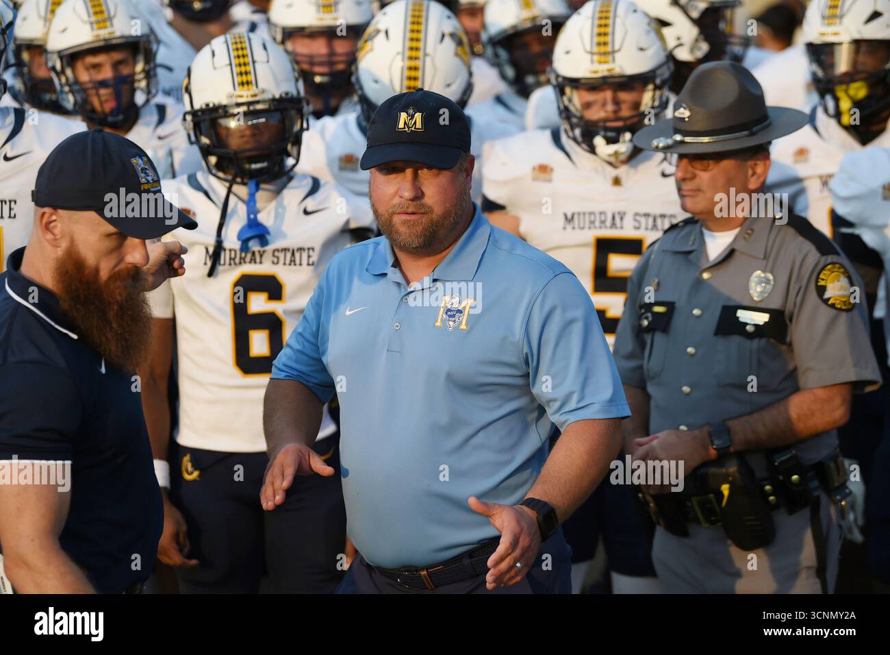 JACKSONVILLE, AL - SEPTEMBER 20: Head coach Jody Wright of the Murray ...