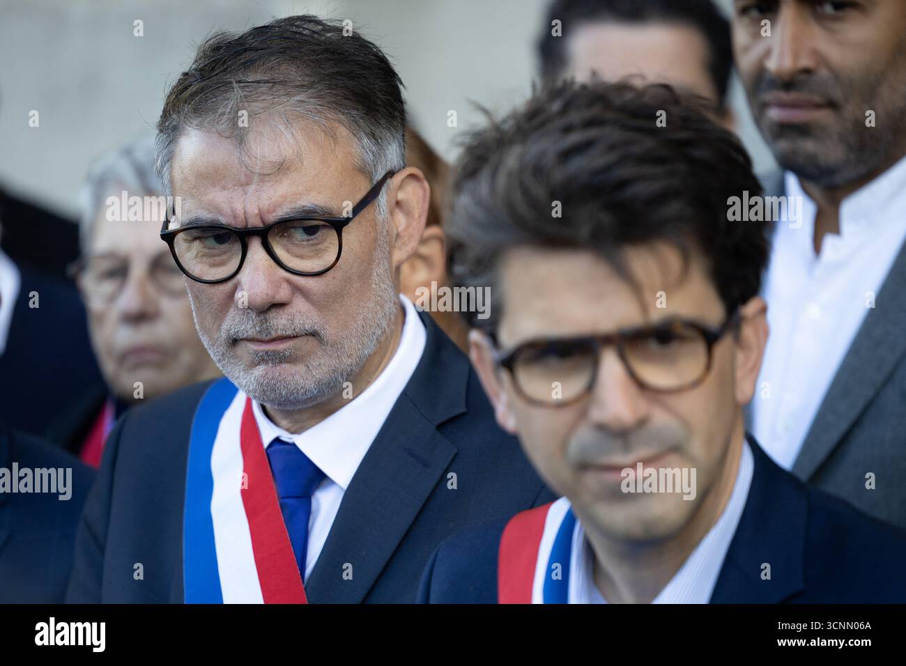 French socialist party first secretary Olivier Faure, Mayor of Saint ...