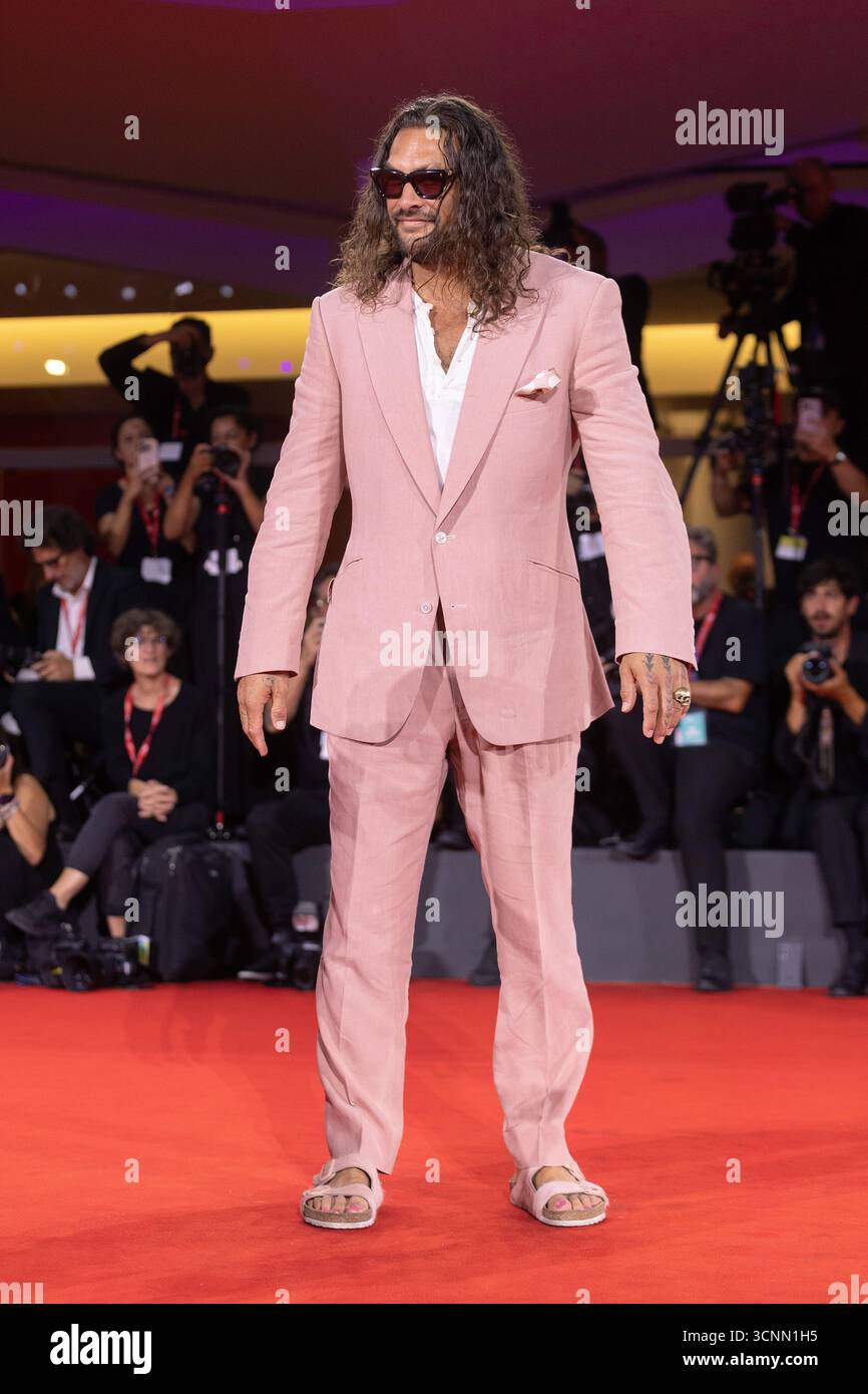 VENICE, ITALY - SEPTEMBER 03: Jason Momoa attends the premiere of the ...