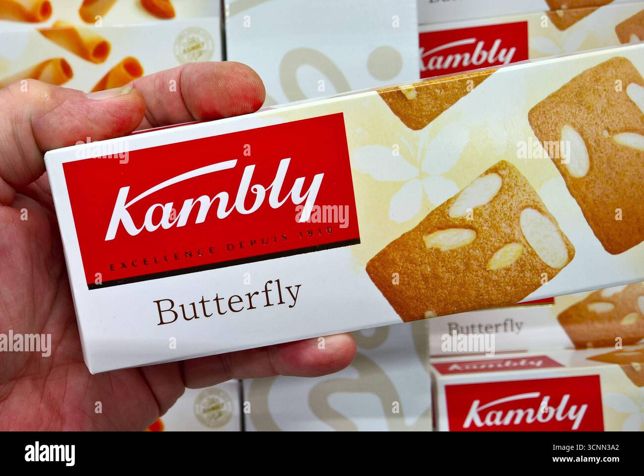 Kambly Butterfly Kekse. Die Kambly SA Specialites de Biscuits Suisses ...