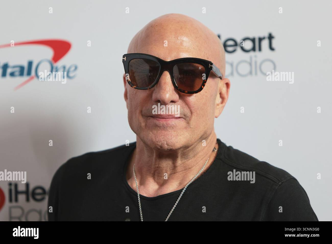Joe Satriani attends the 2025 iHeartRadio Music Festival at T-Mobile ...