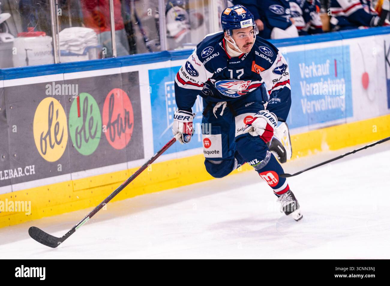 20.9.2025, Zurich, Swiss Life Arena, NL: ZSC Lions - Geneve-Servette HC ...