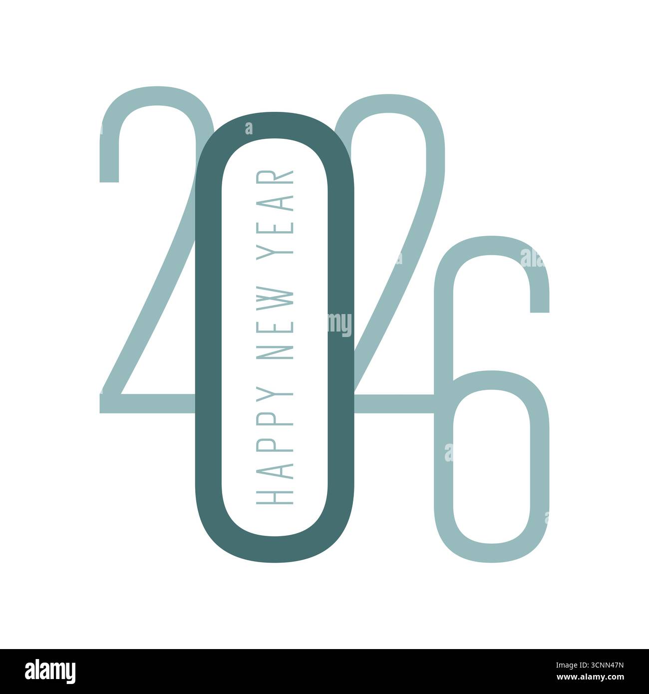 Happy new year modern Stock Vector Images - Alamy