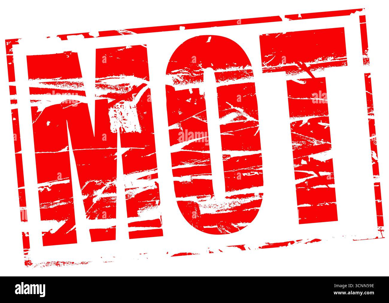 Digital composite. Red rubber stamp effect MOT. The MOT is the annual ...