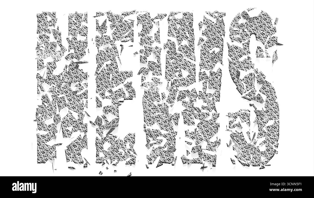 Digital composite word news hi-res stock photography and images - Alamy