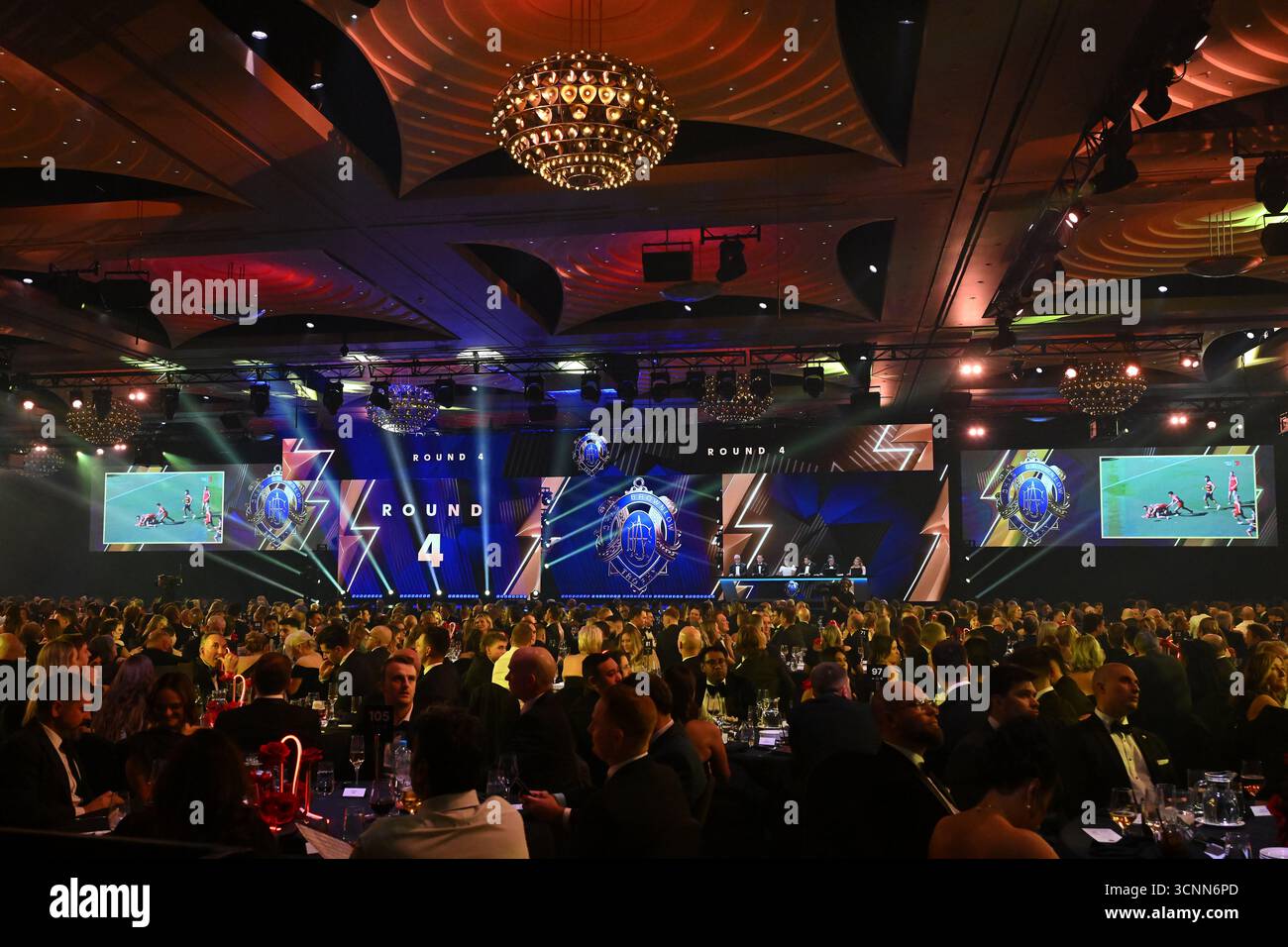 A general view during the 2025 Brownlow Medal ceremony at Crown ...