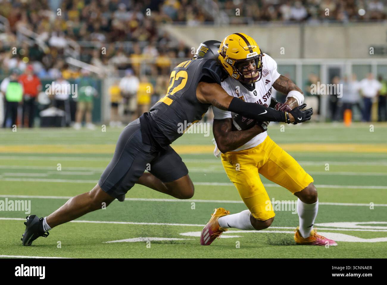 WACO, TX - SEPTEMBER 20: Cornerback Reggie Bush II #22 of the Baylor ...