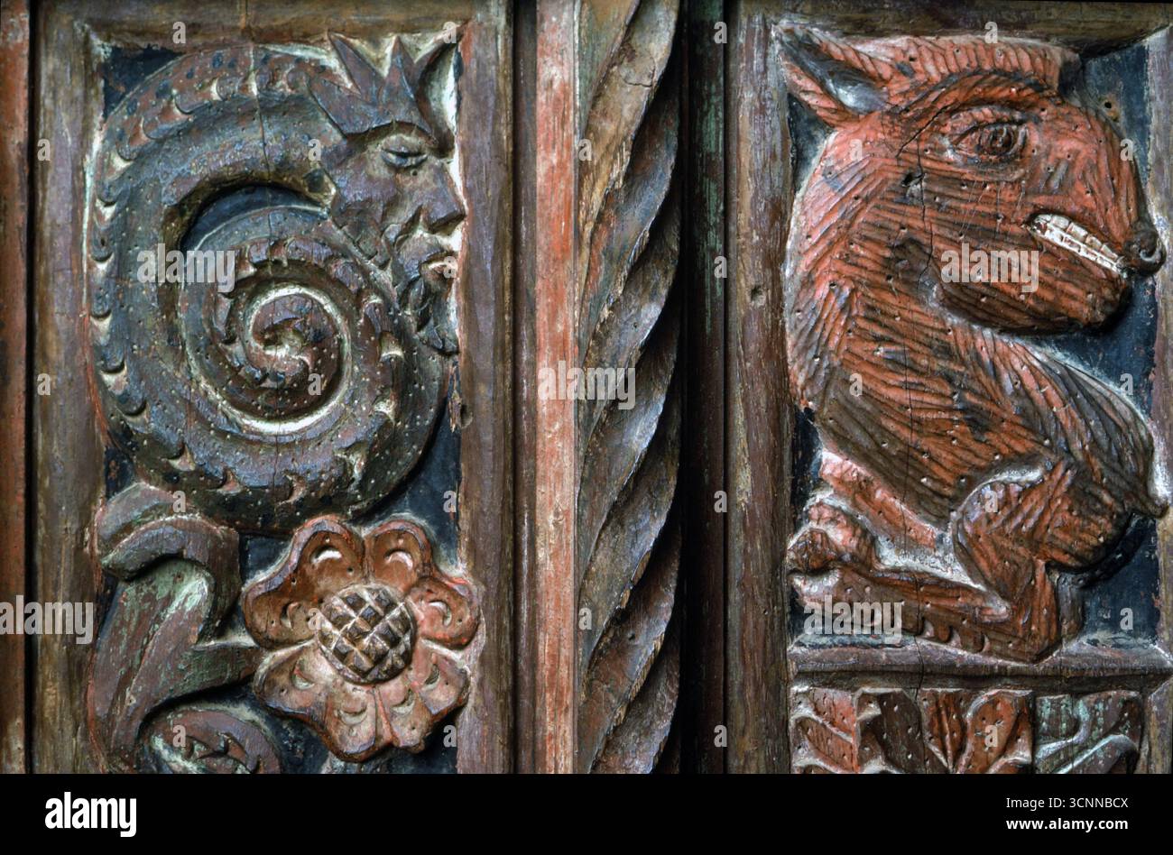 15th century wood carving hi-res stock photography and images - Alamy