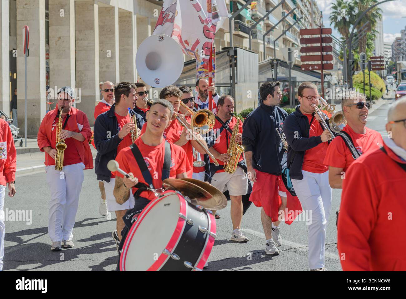 Logrono, La Rioja, SPAIN. September 22, 2025. Start of the San Mateo ...