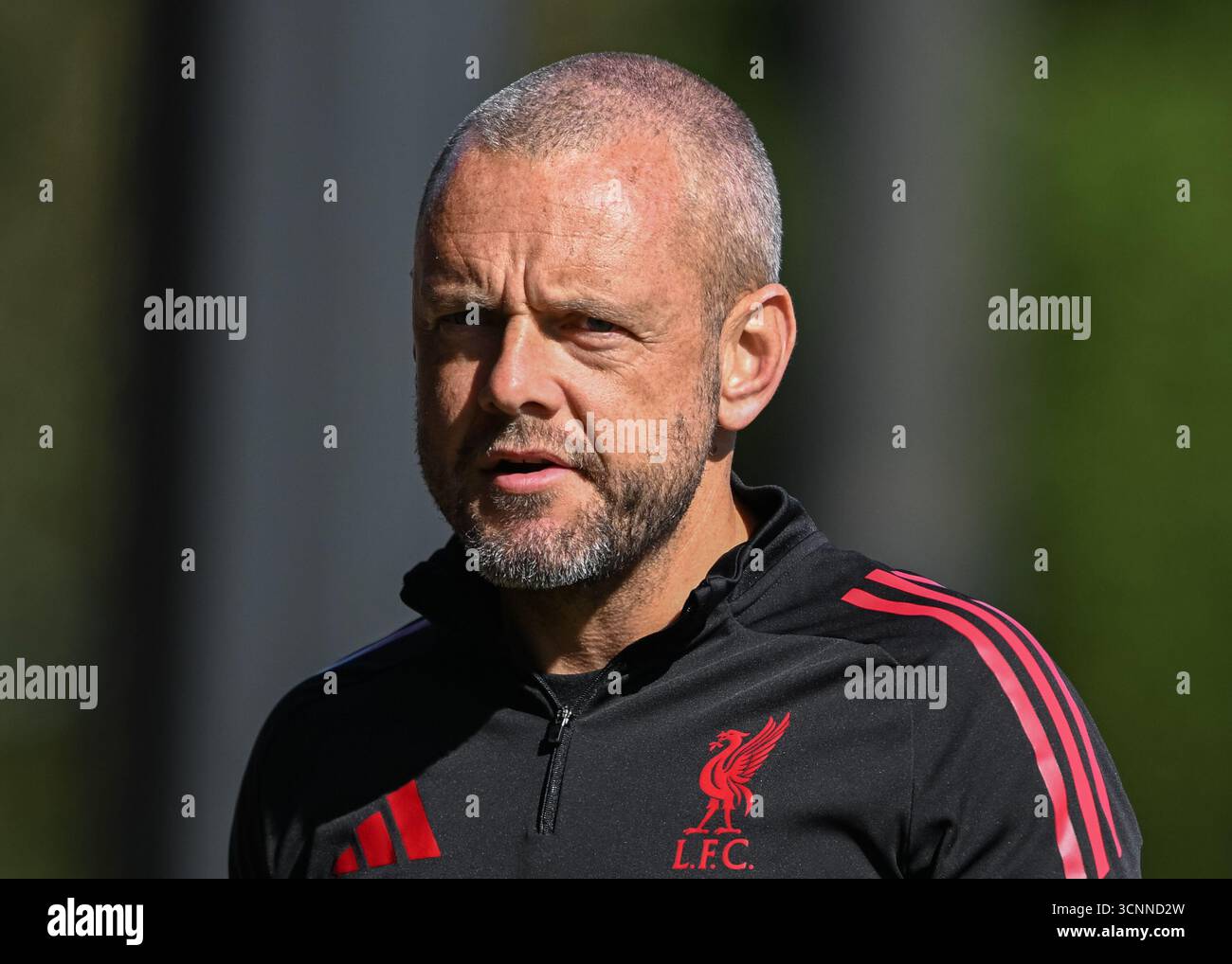 Liverpool, England, 21st September 2025. Jay Spearing of Liverpool ...