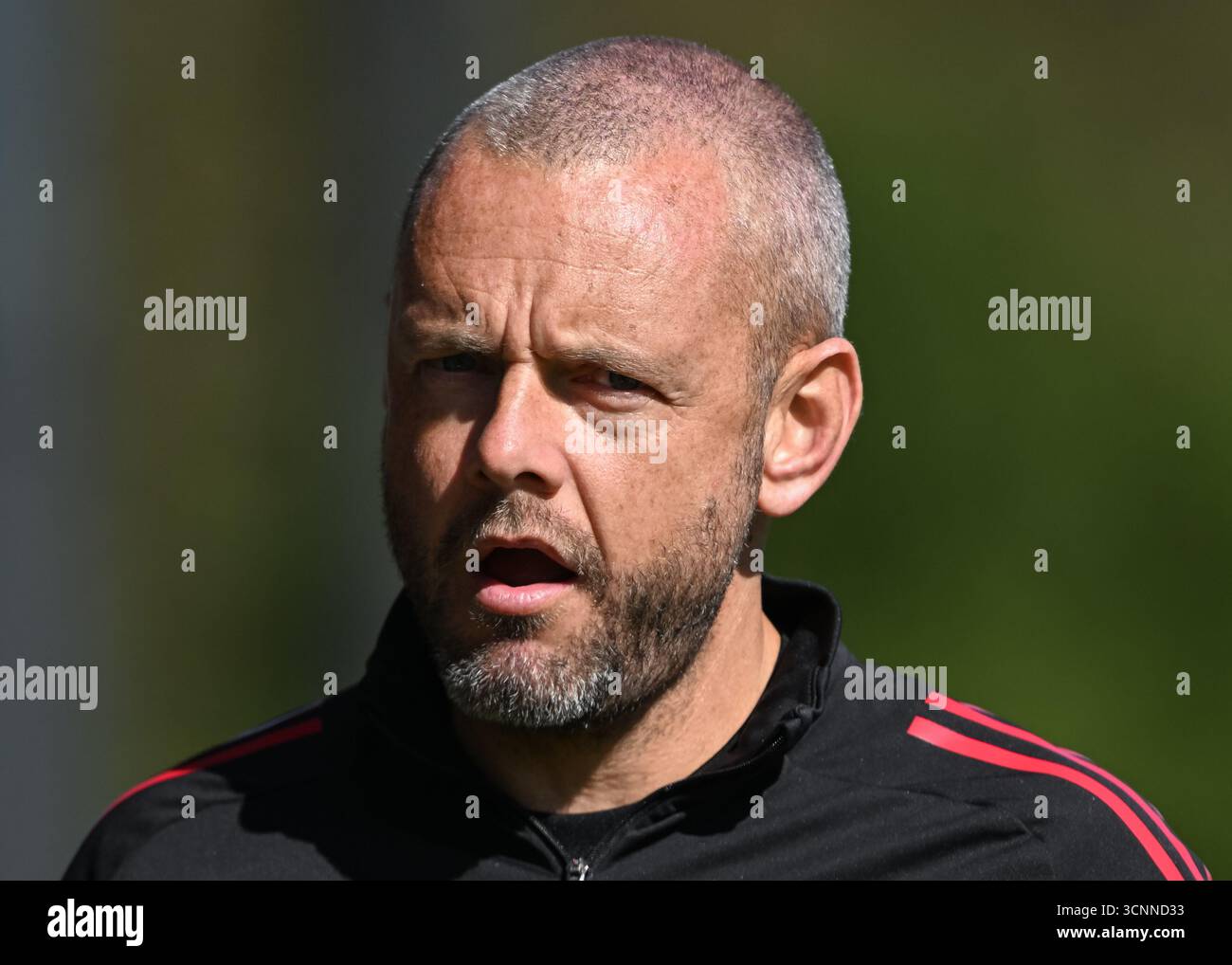 Liverpool, England, 21st September 2025. Jay Spearing of Liverpool ...