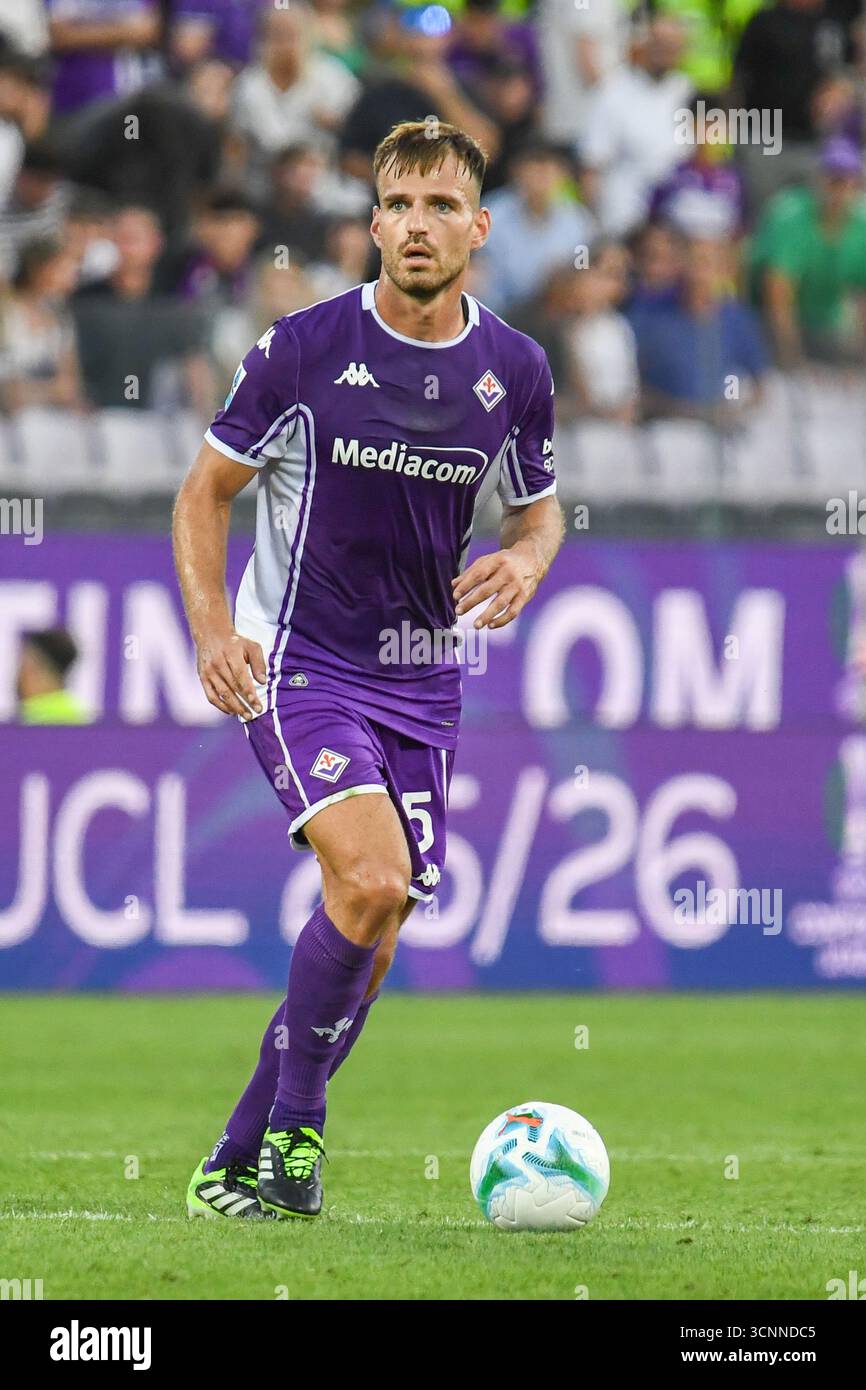 Marin Pongracic (Fiorentina) during ACF Fiorentina vs Como 1907 ...