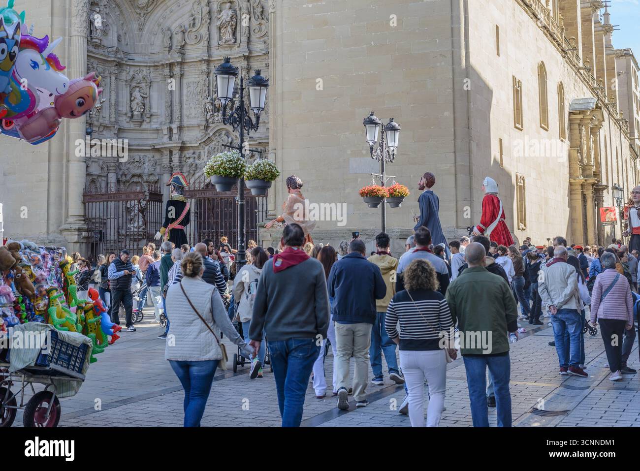 Logrono, La Rioja, SPAIN. September 22, 2025. The grape harvest ...