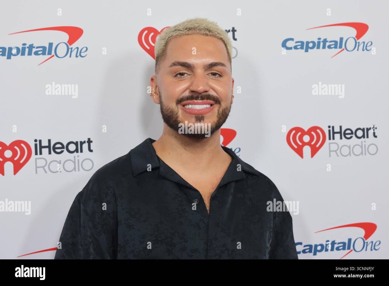 Tyler Wells attends the 2025 iHeartRadio Music Festival at T-Mobile ...